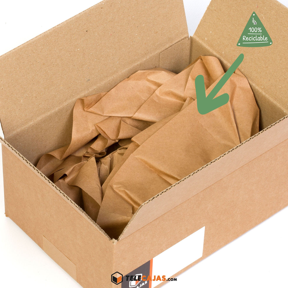 TELEBOXES | Eco Kraft Paper Roll Coil - 1 Kg – TELECAJAS SHOP